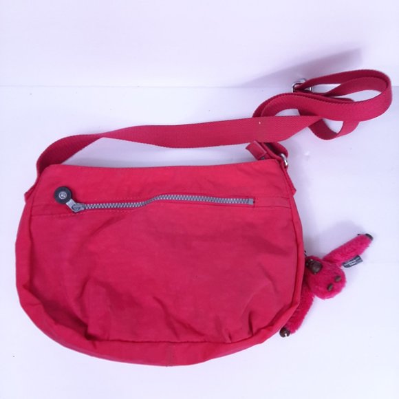 Kipling | Bags | Kipling Syro Travel Shoulder Crossbody Pink Canvas ...